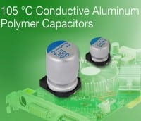 Conductive Aluminum Polymer Capacitors - New Products