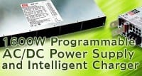 Digitally-Programmable Power Supplies and Chargers - New Products