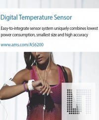 Digital Temperature Sensors for IoT and Wearables - New Products