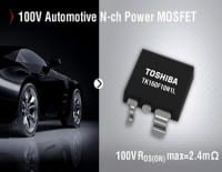 100V / 160A Automotive MOSFETs for 48V Systems - New Products