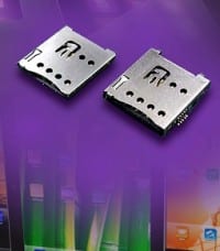 Micro SIM Card Connectors With 33% More Pins - New Products