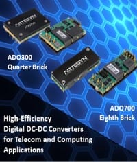 300W Eighth- and 700W Quarter-Brick DOSA Digital DC-DCs - New Products