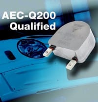 AEC-Q200 Inductor with 125A Continuous Current Rating - New Products