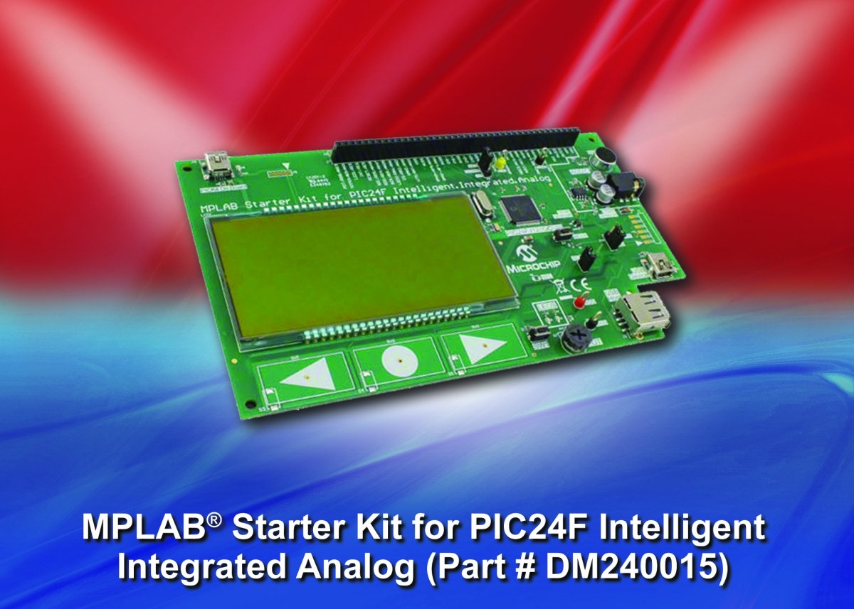 Microchip MPLAB Starter Kit for PIC24F - New Products