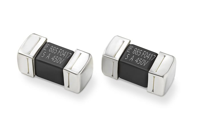 500Vdc SMD Fuses for EV Applications with Interrupting Current Ratings ...