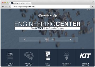 KEMET Introduces Engineering Center - New Products
