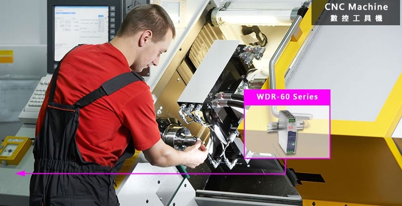 60W Single-Phase 180- to 550-Vac Ultra-Wide Input DIN Rail Power Supply ...