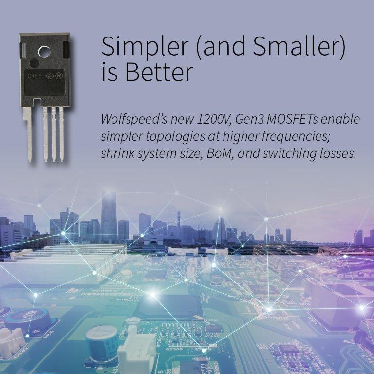 Third-Generation SiC MOSFET Platform expanded to 1200V - New Products
