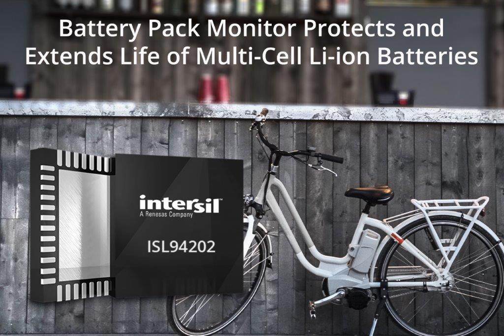 Highly Integrated Multi-Cell Battery Pack Monitor - New Products