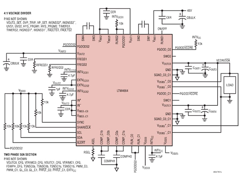 Dual 25A Outputs in Non-Isolated Digitally-Programmable Regulators ...