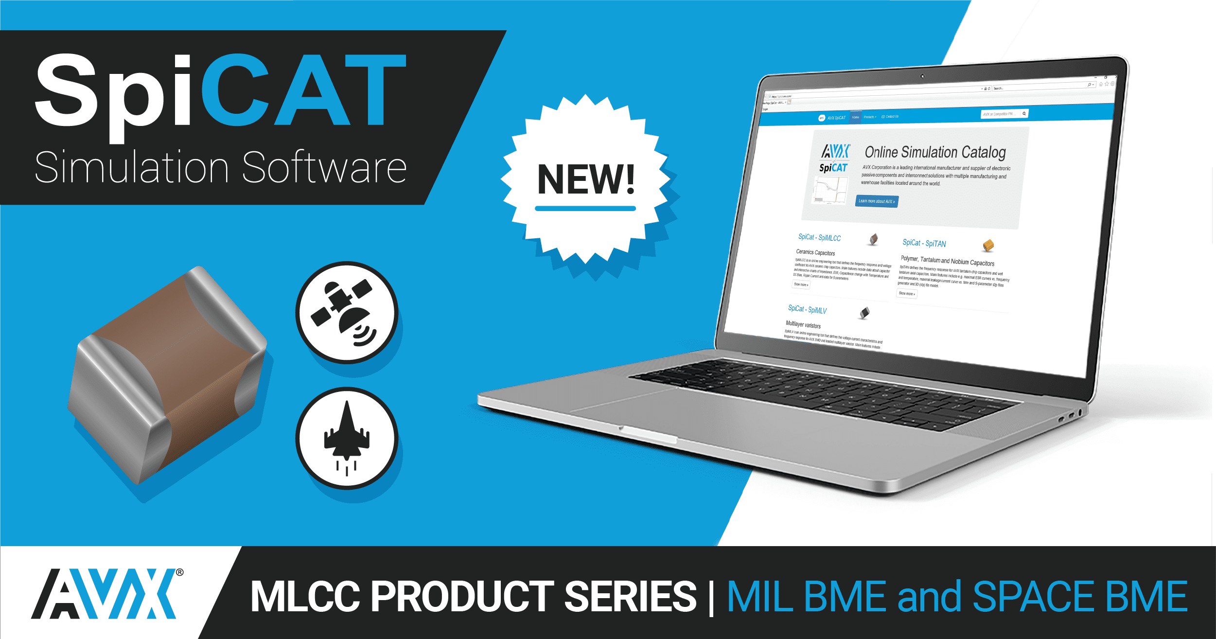 AVX Updates Online Simulation Tool with New MLCC Products - News