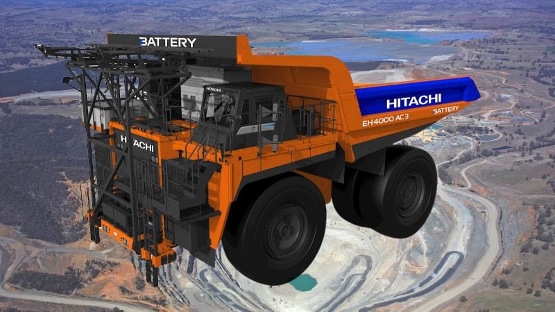 Hitachi, ABB Develop Electric Dump Truck Prototype 3 Years in the ...