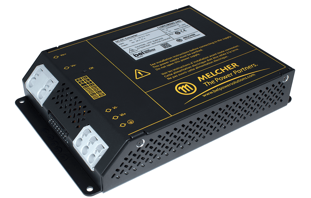 Chassis-Mount 500W and 1000W DC-DCs for Railway Applications - New Products