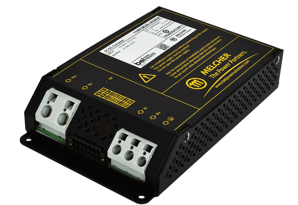 150W and 300W DC-DC Converters for Railway Applications - New Products