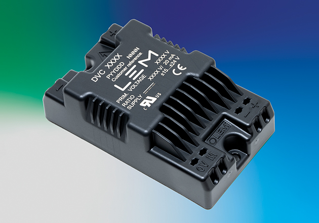 Compact Panel Mounted Voltage Measurement with LEM DVC 1000 Series ...