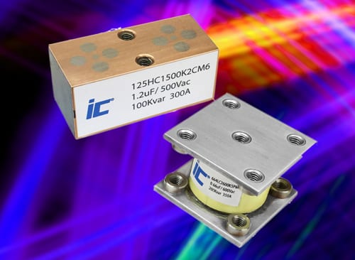 Conduction Cooled Capacitors Offer Massive Current Handling - New Products
