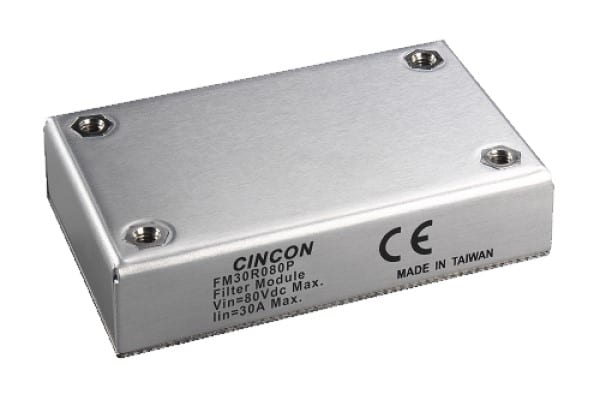 DC-DC Output Filter Module Meets Railway Std. EN50121-3-2 - New Products