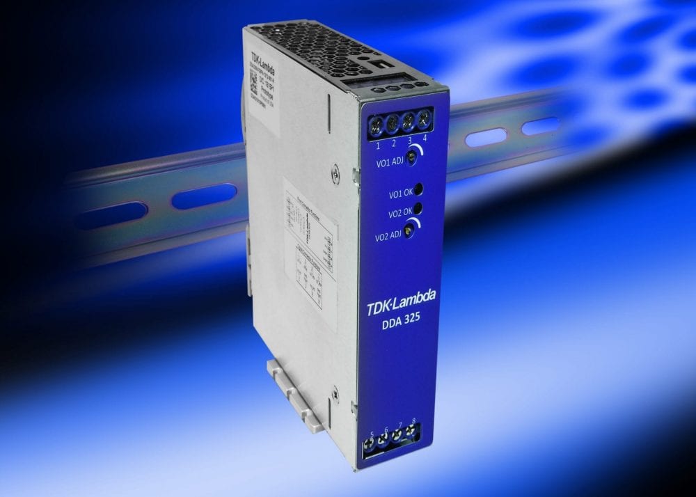 Convection-Cooled DIN Rail DC-DC Converters Deliver up to 250W per Output - New Products