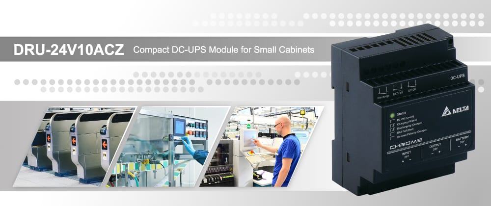 DC-UPS Module Up to 10A for Security and Industrial Applications - New ...