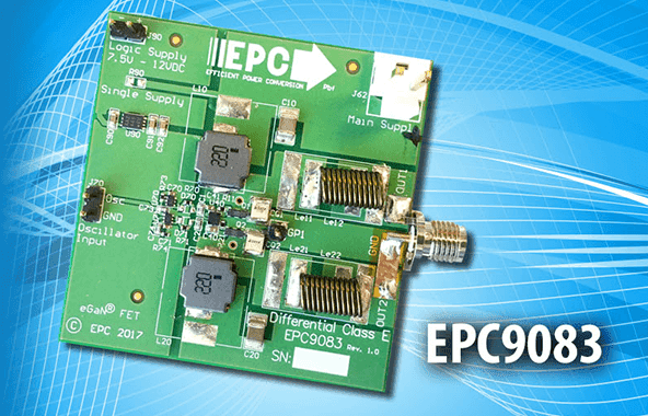 60W Class-E Amplifier Dev Board with 200V GaN FET Enabling High ...