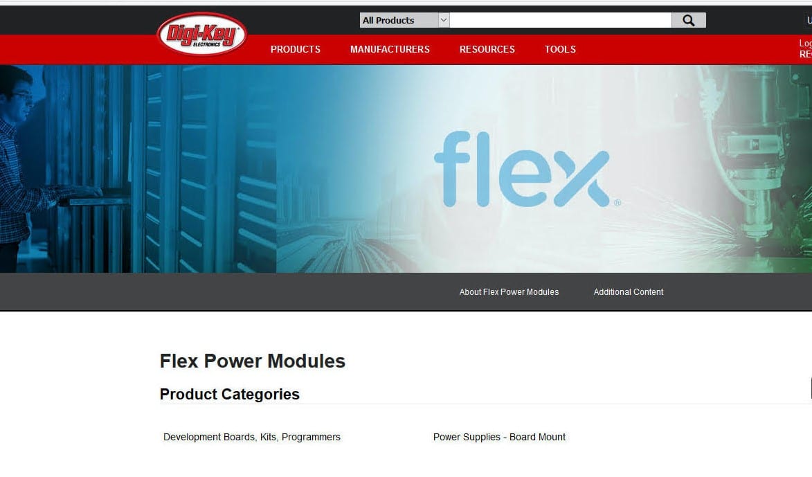 Flex Power Modules Signs Global Partnership Agreement with Digi-Key - News