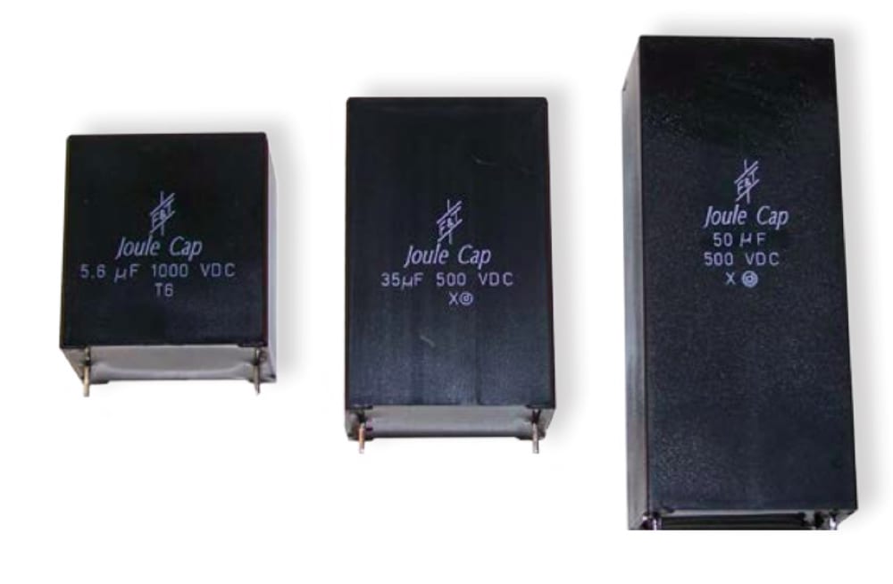 2.5µF to 50µF Cube-Shaped Film Capacitors for PCB Mounting - New Products