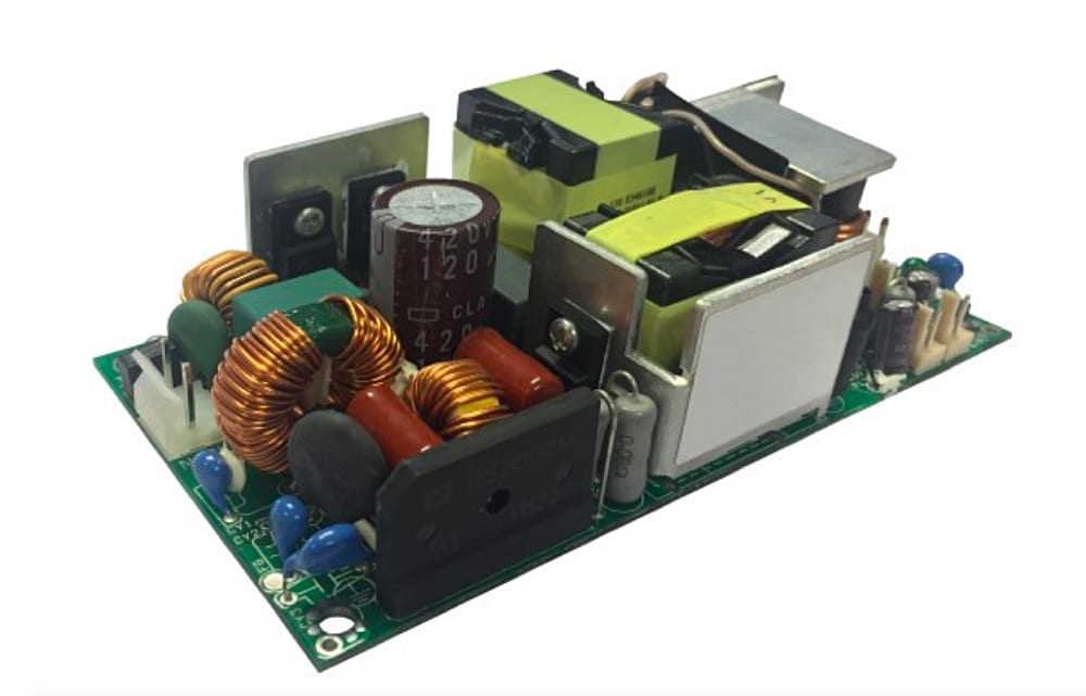 300W Open Frame AC-DC Derates to 90% at +85°C - New Products