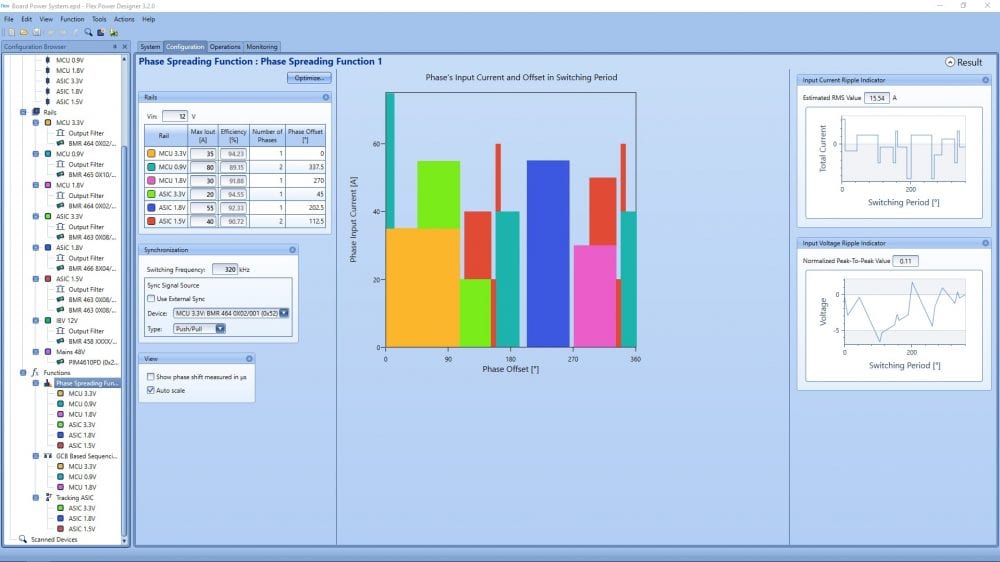 Flex Power Designer Adds Features for Digital Power System Design - News