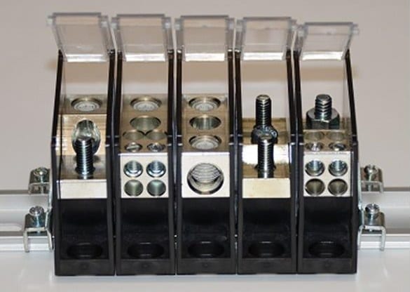 High-Power One-Pole Blocks for DIN Rail & Panel Mount - New Products