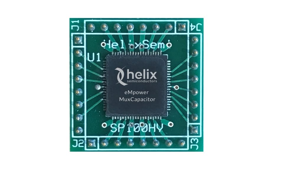 Helix Semiconductor MuxCapacitor Chipset Now Sampling - News