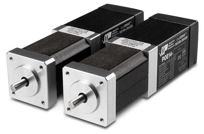 Integrated Motors with Power over Ethernet Provide a Single-Cable ...