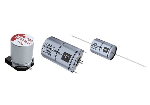Kemet Unveils Three Series of Hybrid Aluminum Polymer Capacitors - New ...