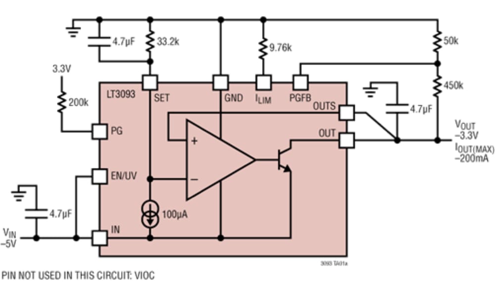 –20V, 200mA Negative Linear Regulator with Ultralow Noise and Ultrahigh ...
