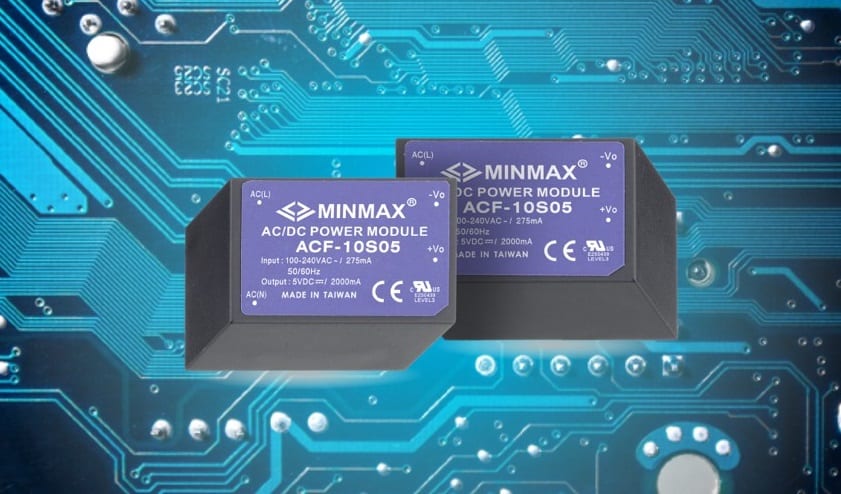 10W Universal Input Encapsulated AC-DC Power Supply Modules - New Products