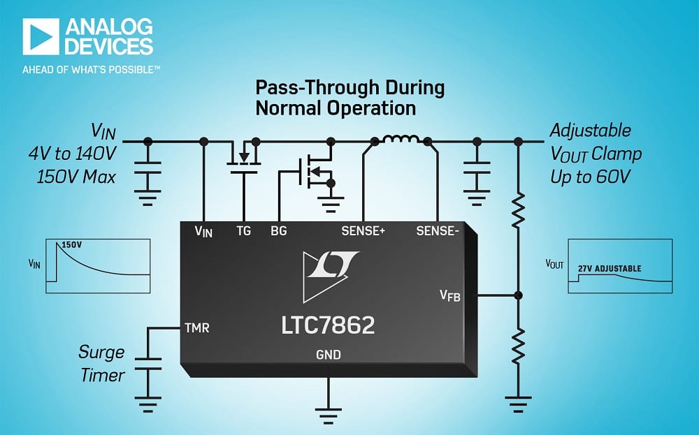 N-Channel Switching Surge Stopper Protects Against 150V Transients ...