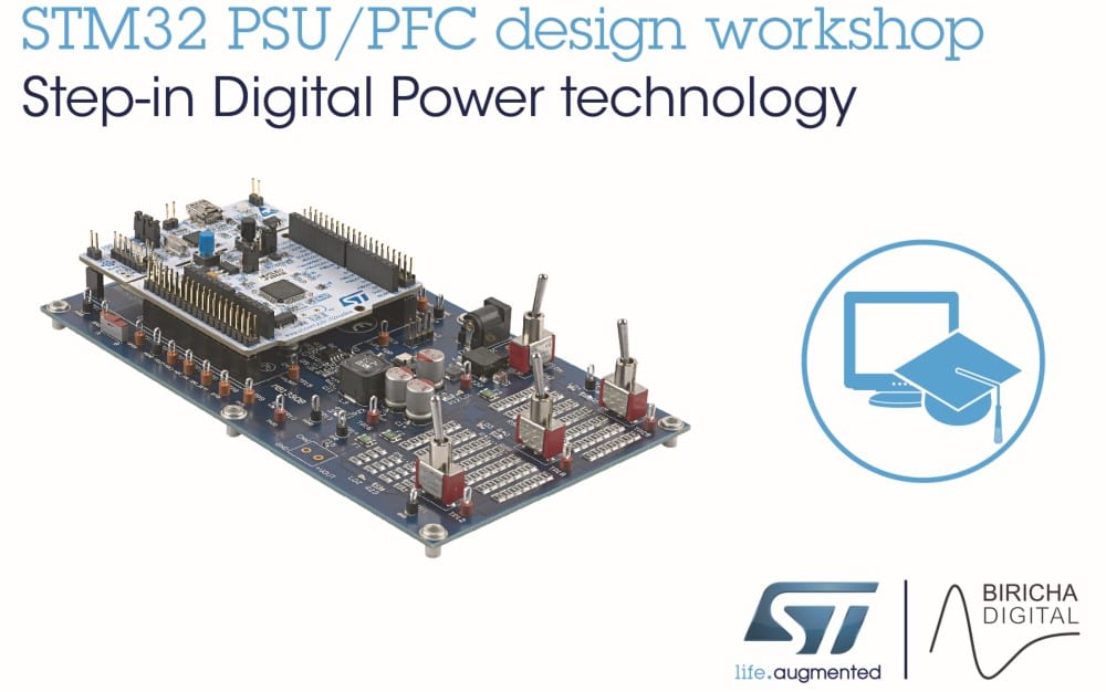STMicroelectronics and Biricha to Present Digital Power Design Workshop - News