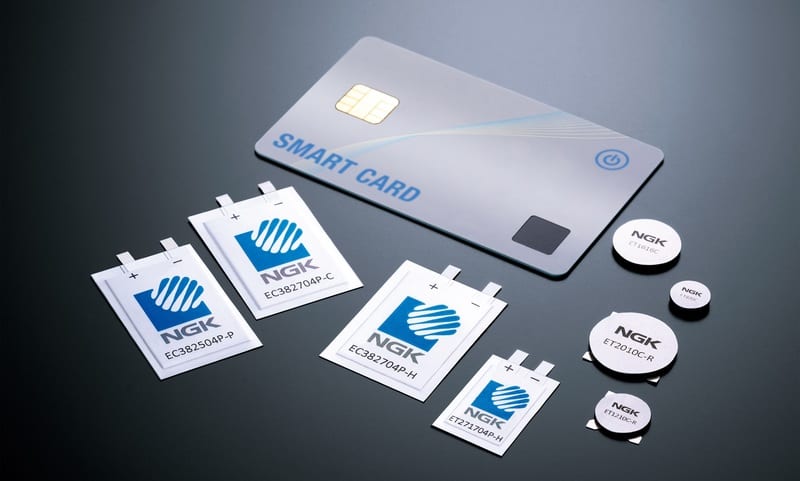 Chip-type Ceramic Secondary Batteries for IoT and Wearable Devices - News