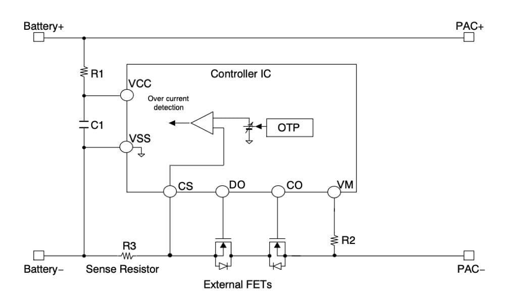 8A Limit Protection ICs with Built-In OTP for 1-Cell Lithium Batteries ...