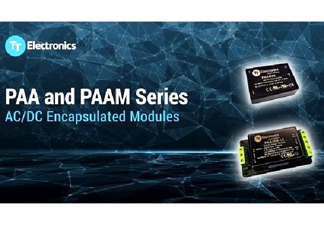 TT Electronics’ PAA/PAAM Series Introduces Compact AC-DC Encapsulated ...