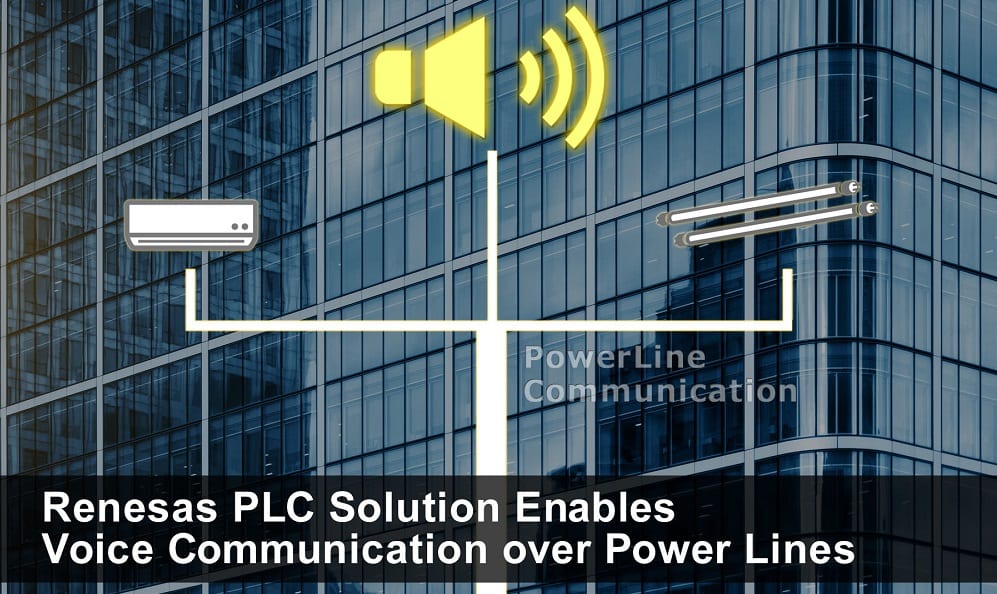 PLC Solution that Enables Voice Communication over Power Lines - New ...