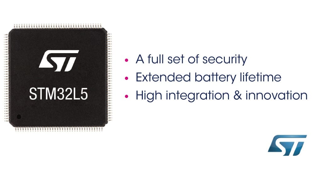 Ultra-Low-Power Microcontrollers for a More Secured IoT - New Products