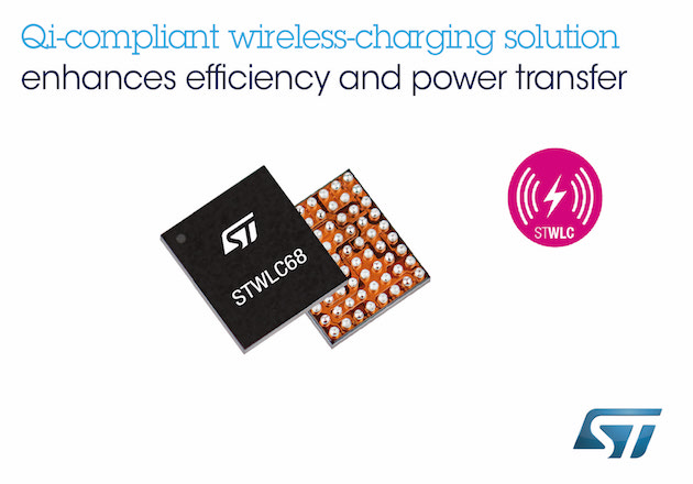 Fully Integrated Wireless-Charging IC from STMicro Maximizes Power ...