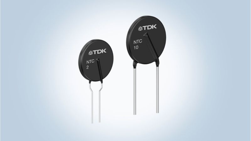TDK Adds High-Current Inrush Limiters for High-Power Systems - New Products
