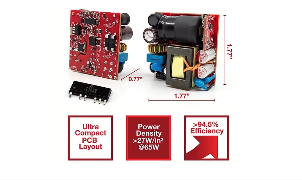 Highly-Integrated Active Clamp Flyback Digital Controllers - New Products