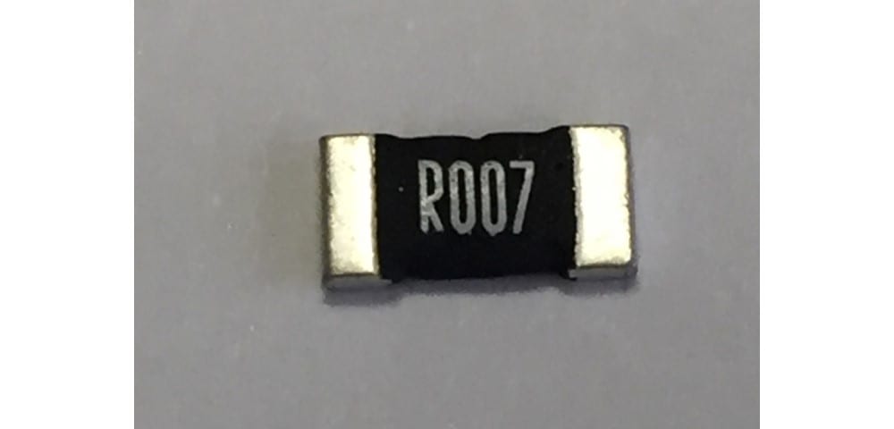 0.3-Milliohm Precision Current Sense Chip Resistor - New Products