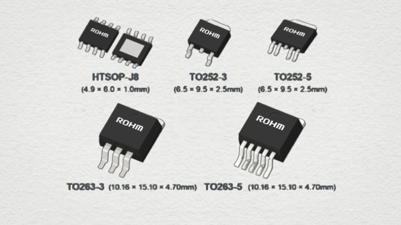 Rohm Introduces 500 mA Nano Cap LDOs for 12 V and 24 V Rails - New Products