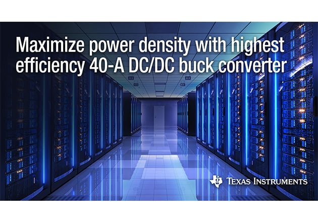 TI’s Stackable DC/DC Buck Converter Maximizes Power Density - New Products