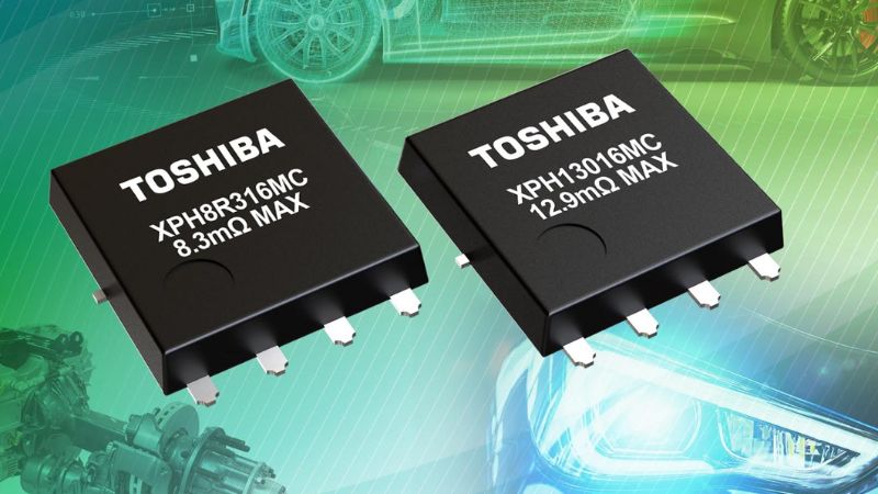 Toshiba Adds Two Efficient P-Channel MOSFETs to Lineup - New Products