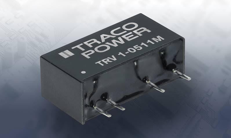 TRACO Power Introduces 1 Watt DC/DC Converter with 5kVAC Reinforced ...