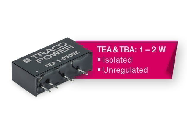 TRACO Power Launches New Series of DC-DC Converters - New Products